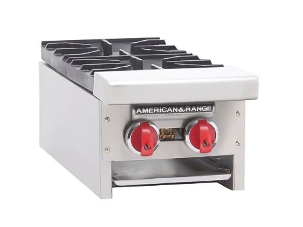 American Range ARHP-12-2 12" Hot Plate w/ 2 Burner, Countertop, Gas ...