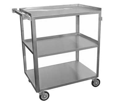 GSW USA C-3111 Angle Leg Utility Carts, 3-Tier, 27"W X 15-1/2"D X 33-1 ...